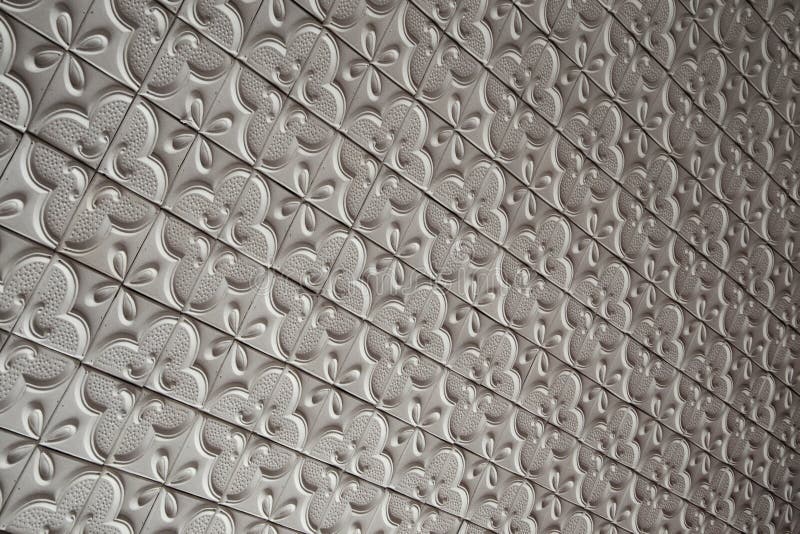 Ceiling Tiles Texture With Pattern Stock Photo - Image of covering ...