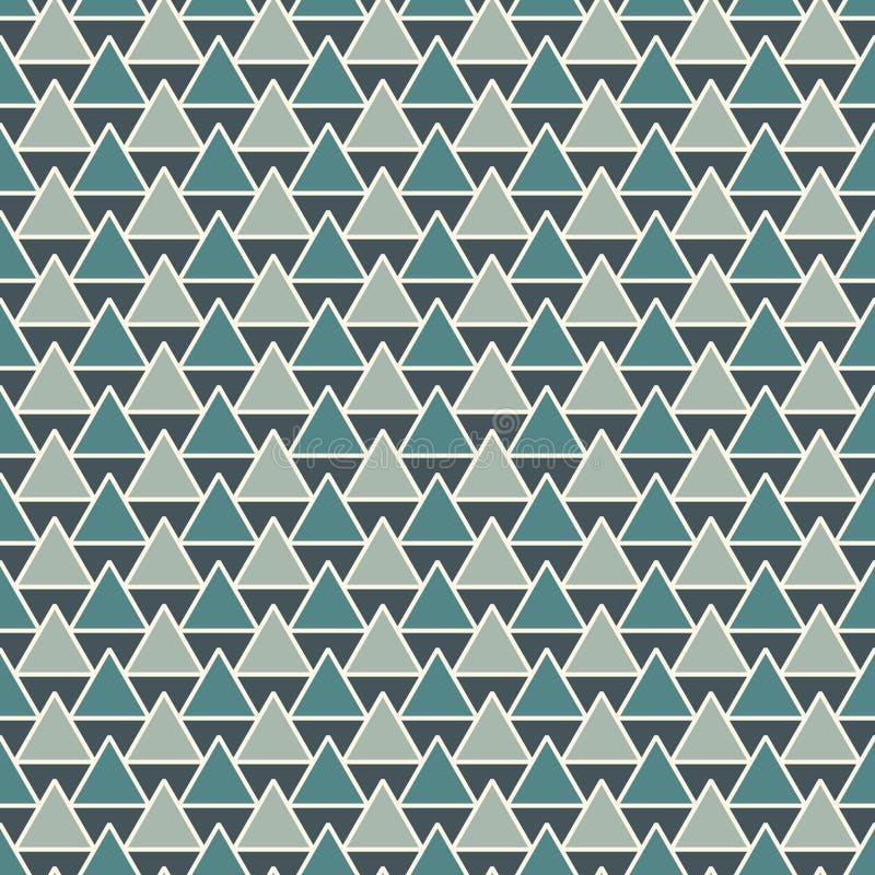 Repeated Triangles Background. Simple Abstract Wallpaper with Geometric ...