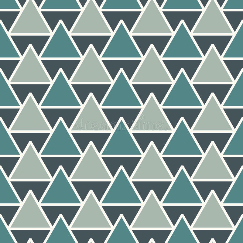 Repeated Triangles Background. Simple Abstract Wallpaper with Geometric ...