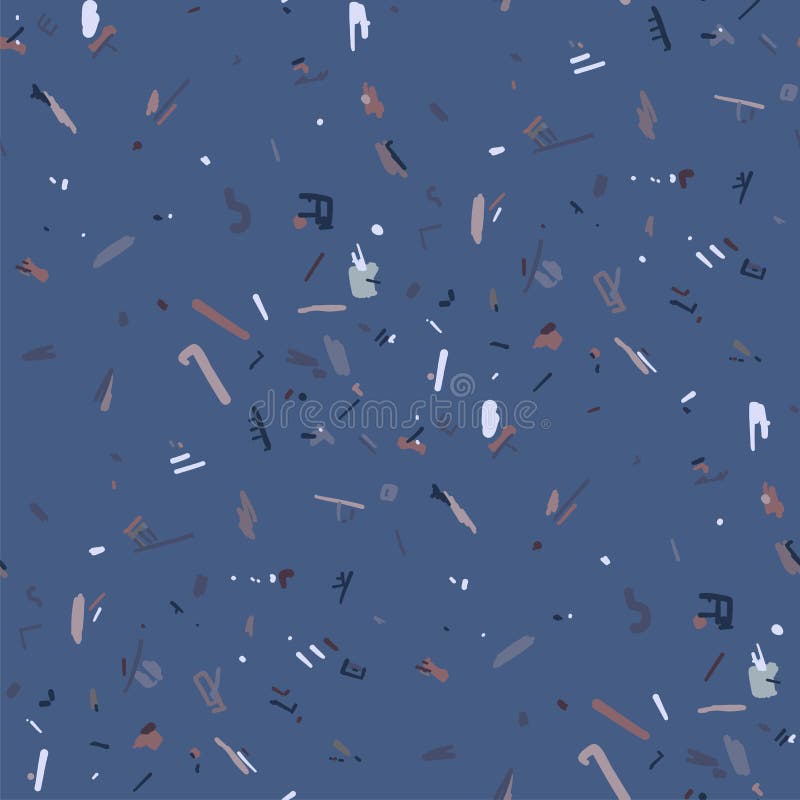 Repeated Vector Pattern of Some Dots, Lines and Abstract Symbols Stock ...