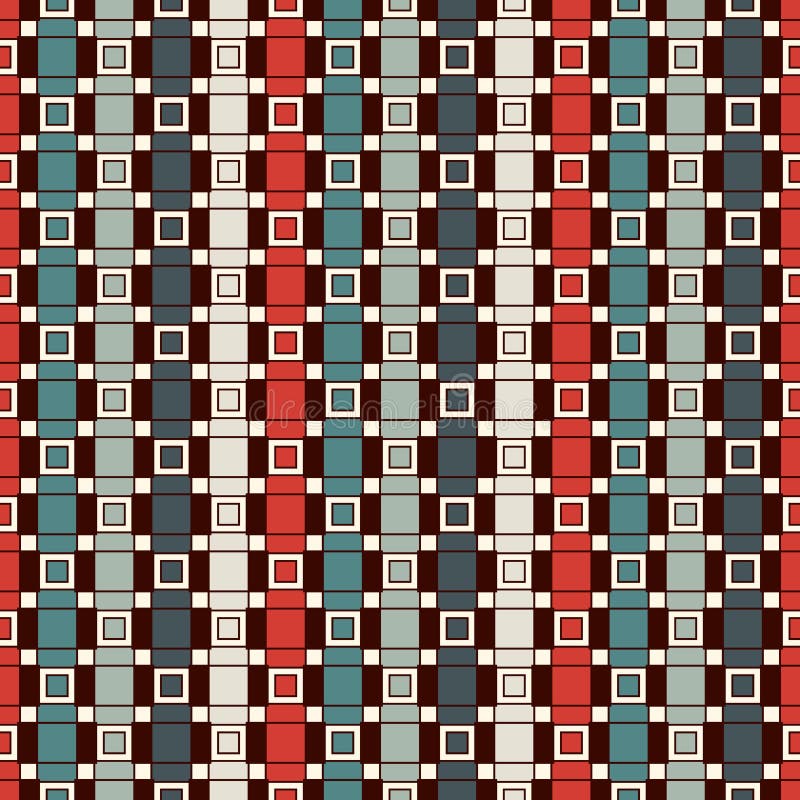 Repeated Vertical Rectangular Blocks Background. Bricks Motif. Contemporary Seamless Pattern ...