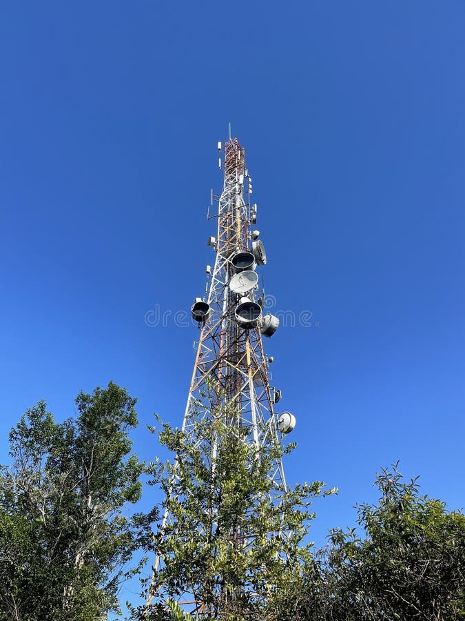 Repeater stations stock image. Image of clear, repeater - 280651077