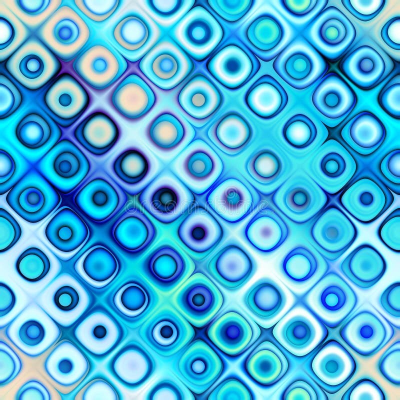 Repeating Abstract Bubbles Pattern Stock Illustration - Illustration of ...