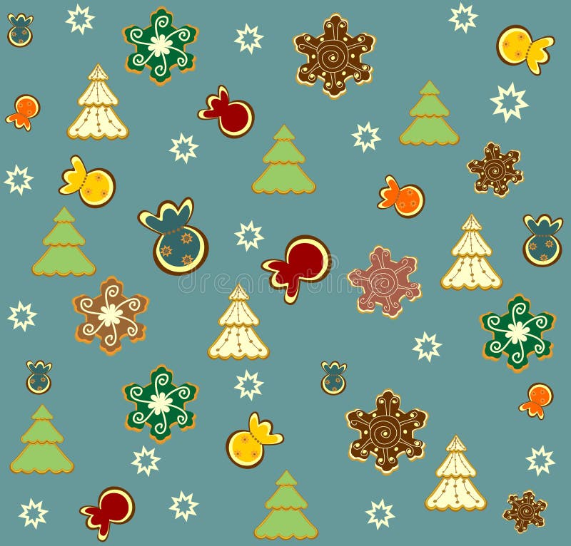 Repeating Background Christmas Sweets Stock Illustrations – 88 ...
