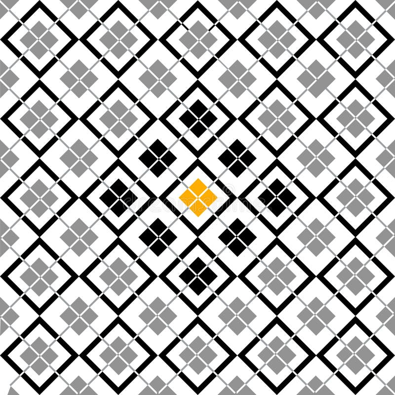 Pattern Square on Gradient Blue Background Stock Illustration ...