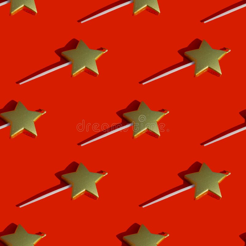 Repeating Candle Pattern in the Form of a Golden Star with a Shadow on ...