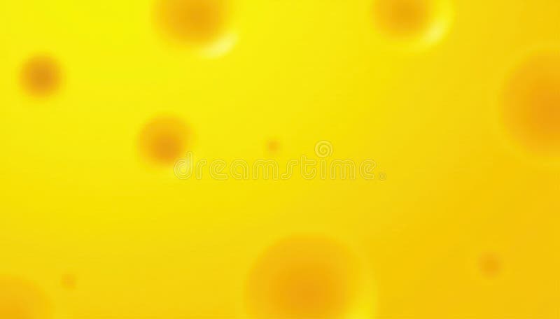 Repeating Cartoon Cheese Texture Yellow Vector Background with Holes ...