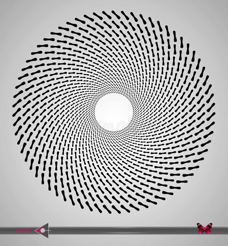 Repeating Circular Black and White Pattern. Round Background for ...