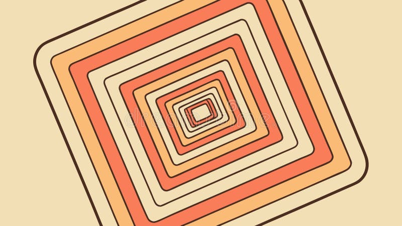 Repeating Concentric Squares Abstract Pattern Vector Vector Design Generative Ai Stock Vector