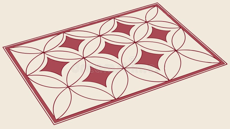 Repeating Diamond Geometric Pattern, Elegant and Structured Design ...