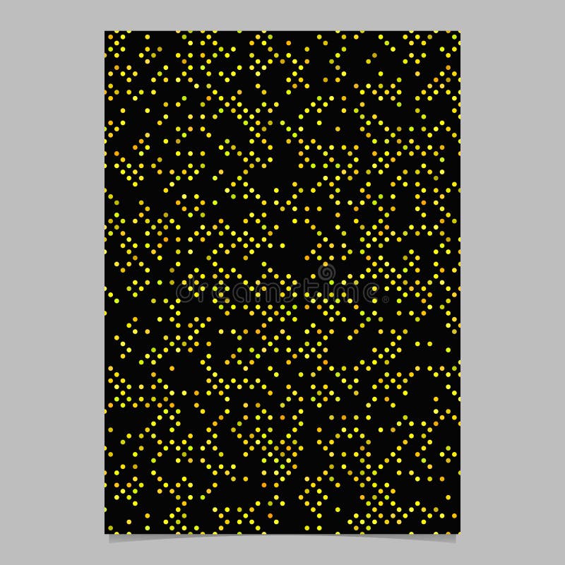 Repeating Dot Pattern Brochure Background - Vector Design Stock Vector ...