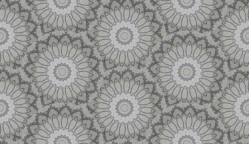 Repeating flyleaf pattern stock illustration. Illustration of batik ...