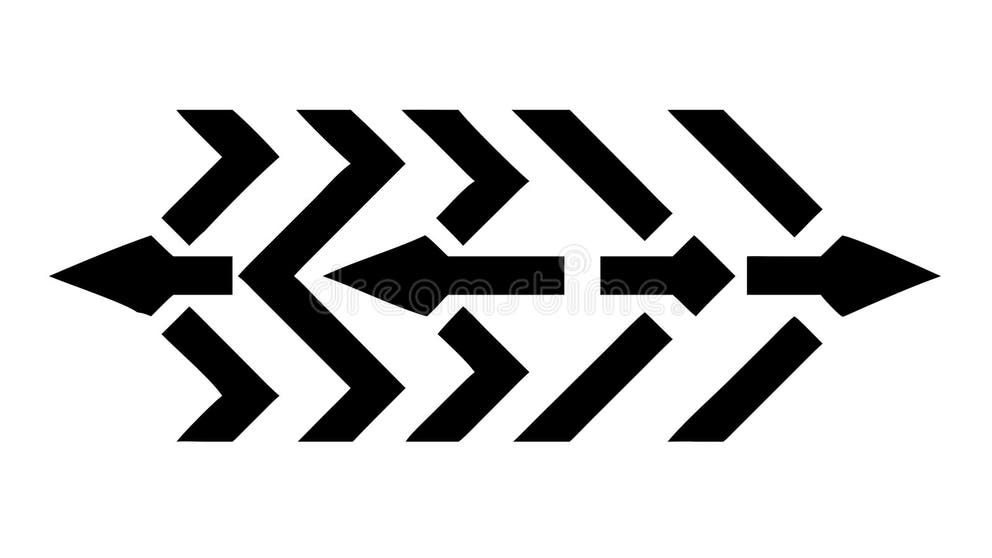Repeating Geometric Arrow Design Stock Illustrations – 3,217 Repeating ...