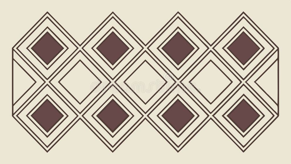 Repeating Geometric Diamond Pattern Vector Background, Vector Design ...