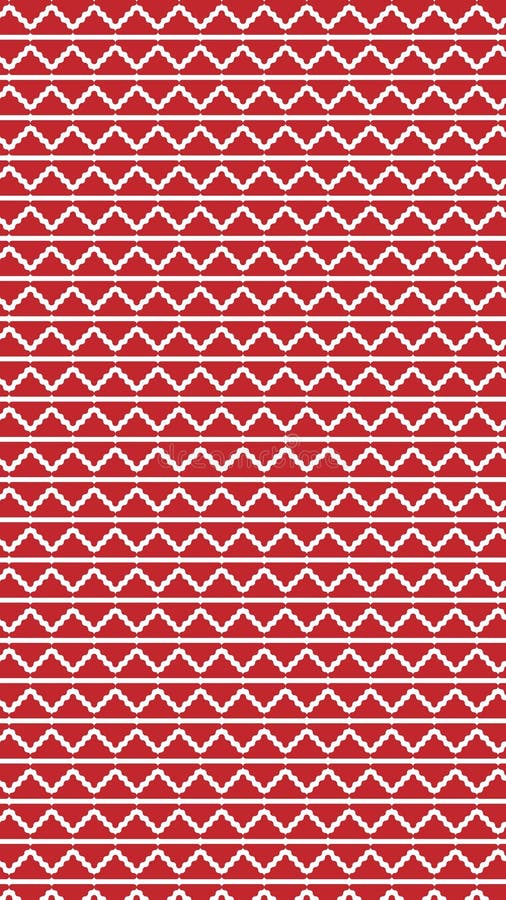 Patern Red and White Abstract Stock Vector - Illustration of logo ...