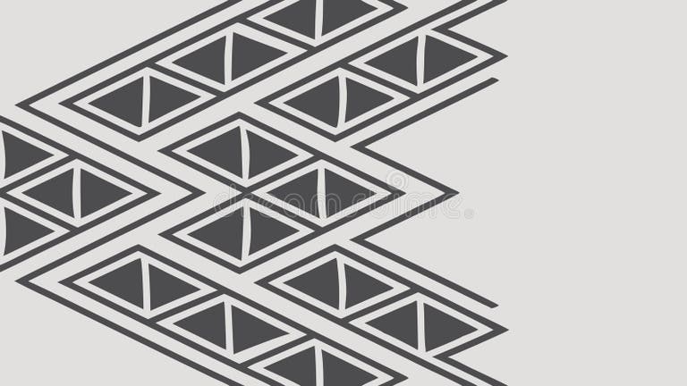 Repeating Geometric Pattern of Interlocking Triangles, Modern Design ...