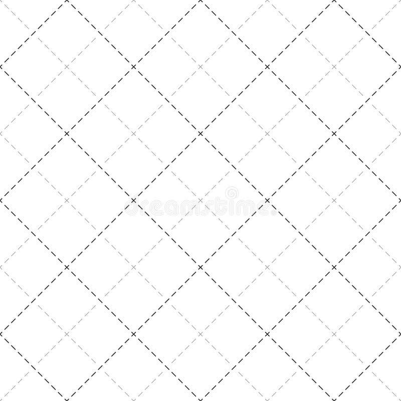 Repeating Geometric Shapes, Cross, Diagonal Dotted Line Stock Vector ...