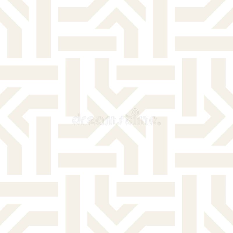 Repeating Geometric Stripes Tiling. Vector Seamless Monochrome Subtle ...