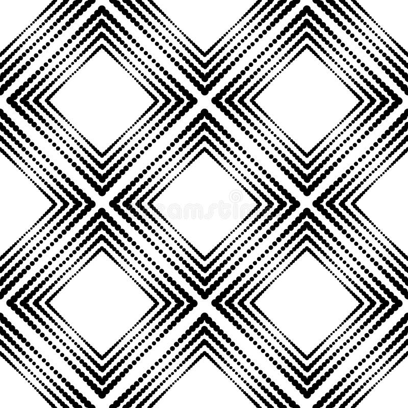 Repeating Geometric Tiles with Squares Stock Vector - Illustration of ...