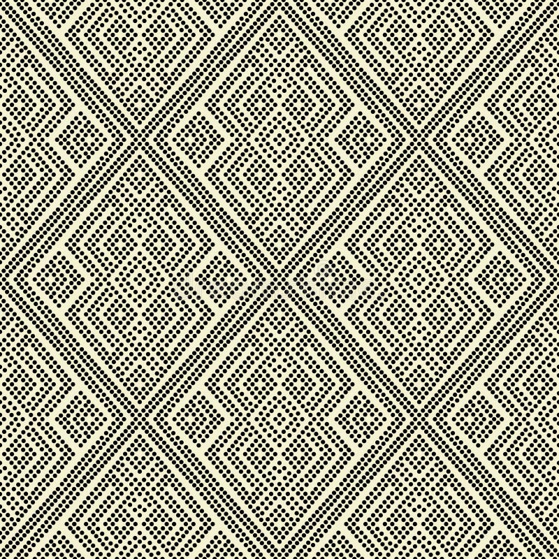 Vector Seamless Pattern. Geometric Texture. Stock Vector - Illustration ...