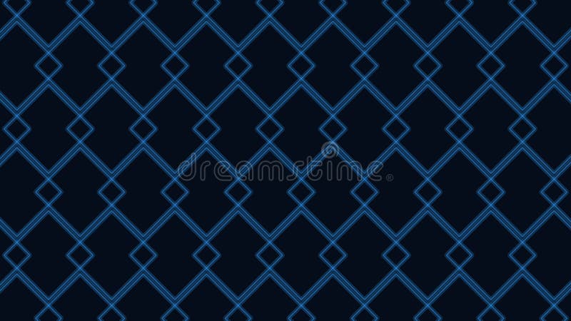 Repeating Grid of Blue and Black Diamonds Creates Striking Pattern ...