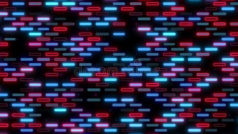Grid of Red, Blue, and Green Lights Forming Patterns Stock Video ...