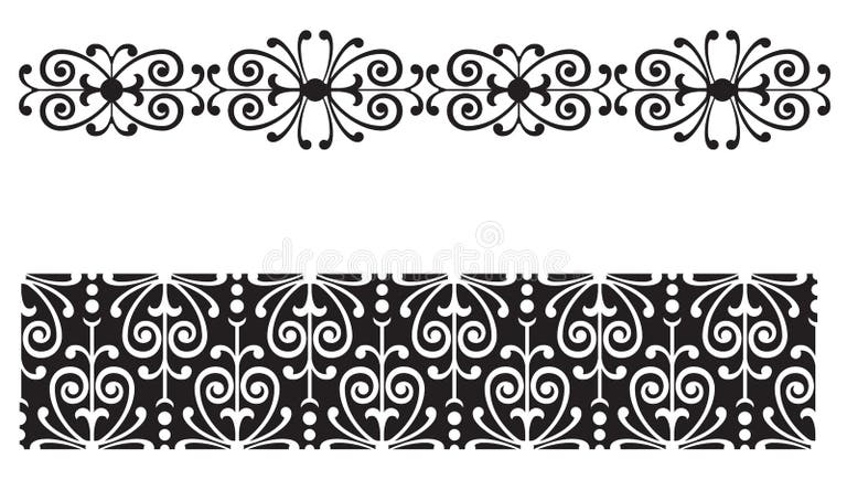 Curling Border Stock Illustrations – 1,397 Curling Border Stock ...