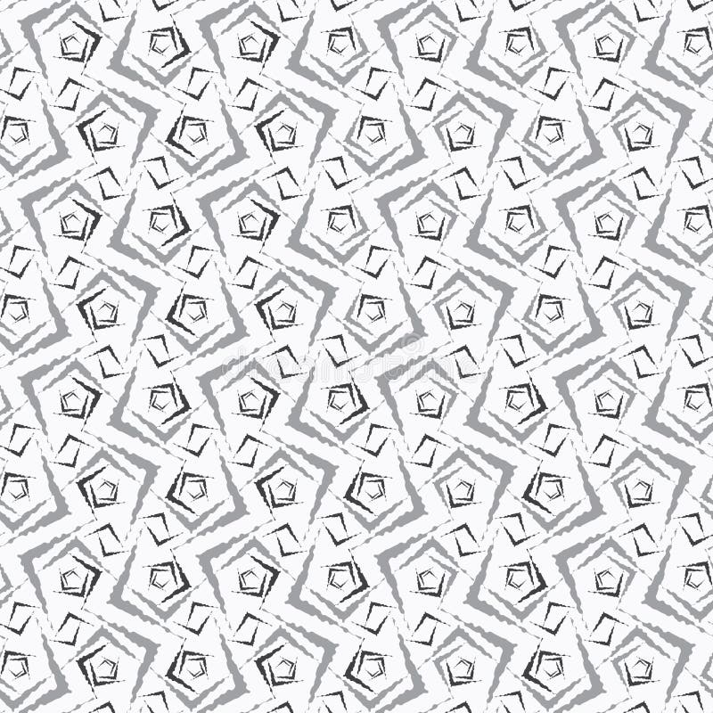 Repeating Ornament Gray Small Rough Shapes Stock Vector - Illustration ...