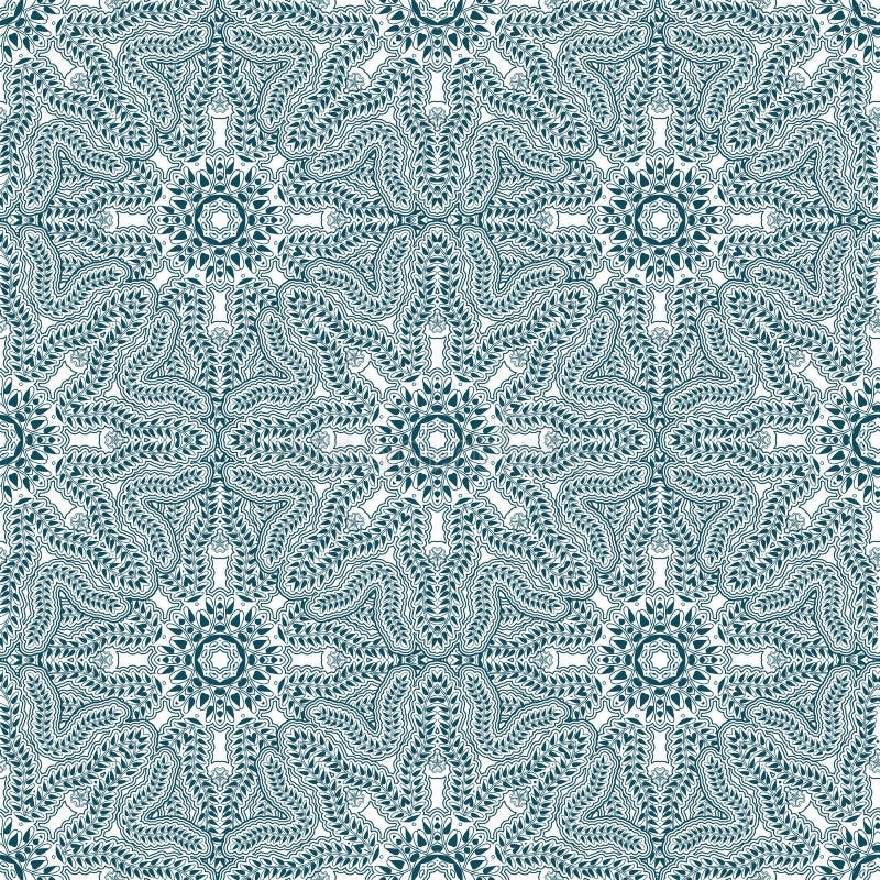 Repeating Outline Pattern on Asian Motifs. Stock Vector - Illustration ...