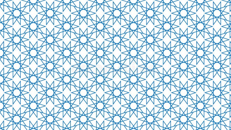 Repeating Pattern of Abstract Colorful Star and Hexagon Vector Stock ...