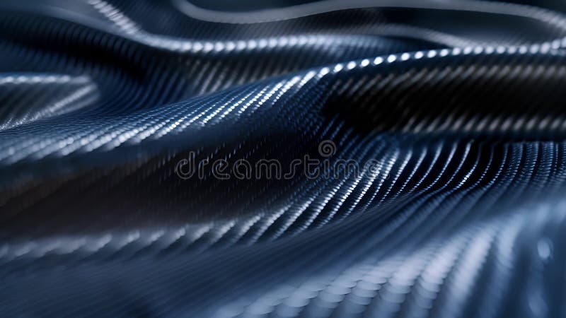 The Repeating Pattern of the Carbon Fiber Weave Creates a Mesmerizing ...
