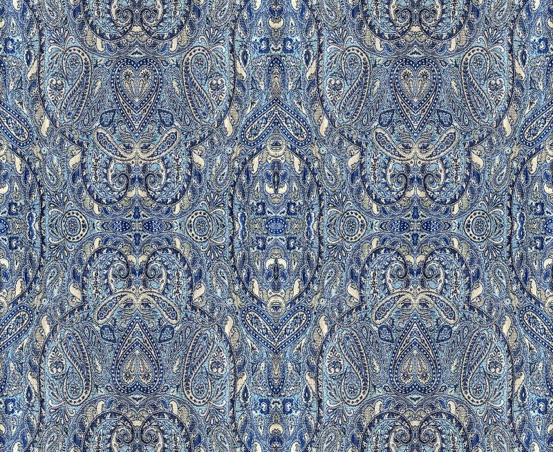 A Repeating Pattern on the Fabric, Rapport Stock Image - Image of blue ...