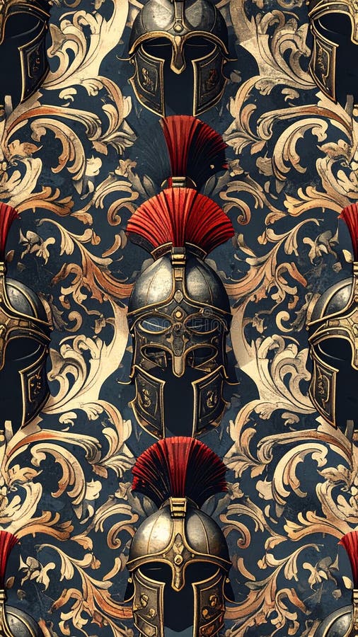 Ancient Roman Helmet Pattern Stock Illustrations – 1,234 Ancient Roman ...