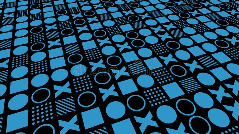 Repeating Pattern of Geometric Shapes Abstract Background Stock ...