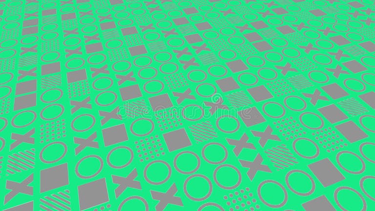 Repeating Pattern of Geometric Shapes Abstract Background Stock ...