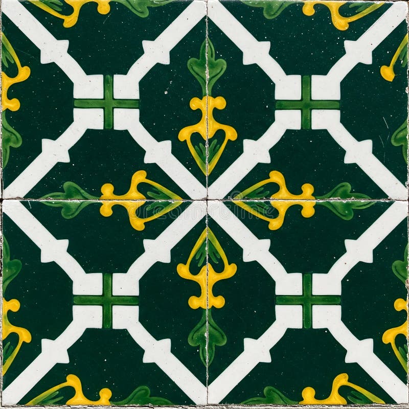 Decorative Tiles - Ornamental Seamless Pattern Design - Grey on Dark ...