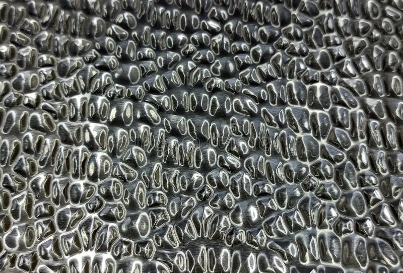 Repeating Pattern on Metal. Metal Texture Stock Photo - Image of ...