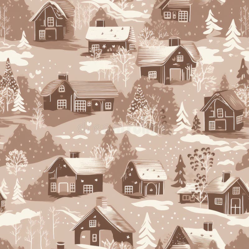 Snowy Cabins Stock Illustrations – 1,807 Snowy Cabins Stock ...
