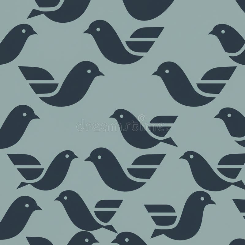 Set of bird silhouettes stock vector. Illustration of design - 142886539