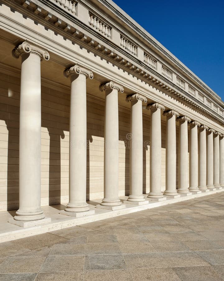 Ionic column stock photo. Image of classic, classical - 15283534