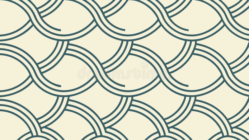 Repeating Scallop Wave Pattern, Elegant Texture, Vector Design ...