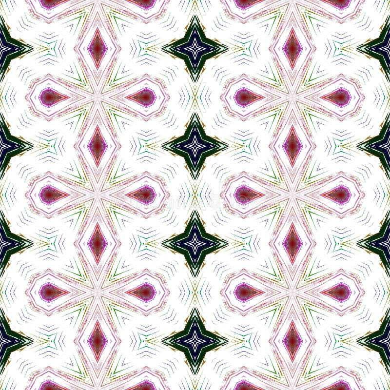 Repeating Seamless Abstraction Stock Photo - Image of colorful ...