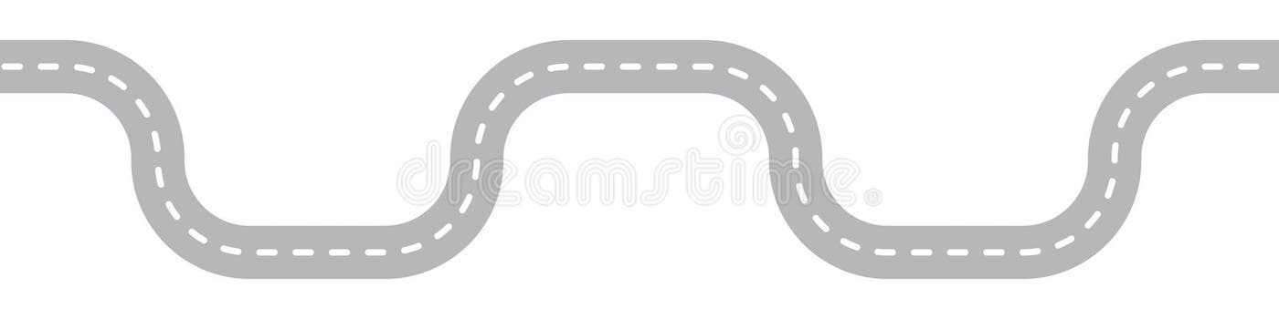 Winding Road Infographic Gray Stock Illustrations – 18 Winding Road ...