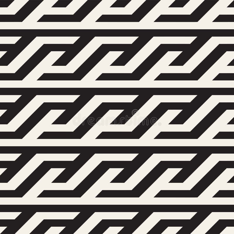 Repeating Slanted Stripes Modern Texture. Monochrome Geometric Seamless ...