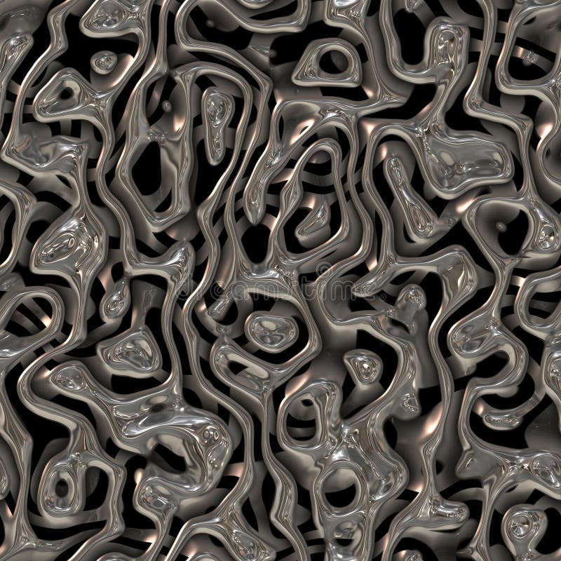 Repeating Smelted Metal Background Stock Illustration - Illustration of ...