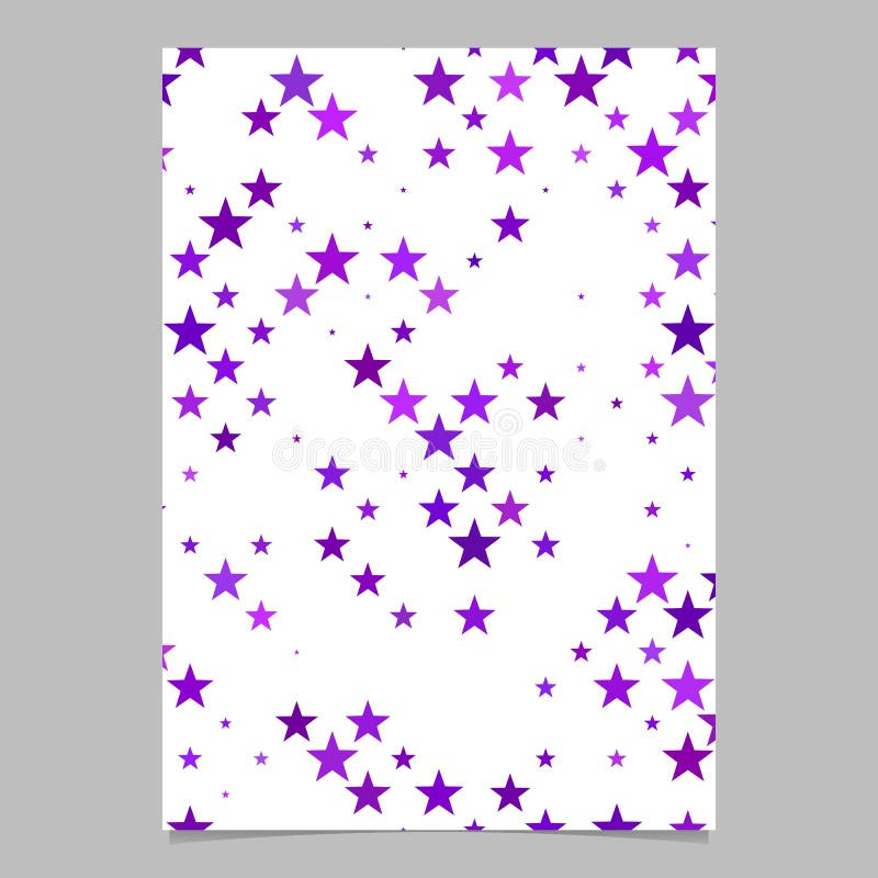 Repeating Star on a Round Background and a Crown. Drawn by Hand Stock ...