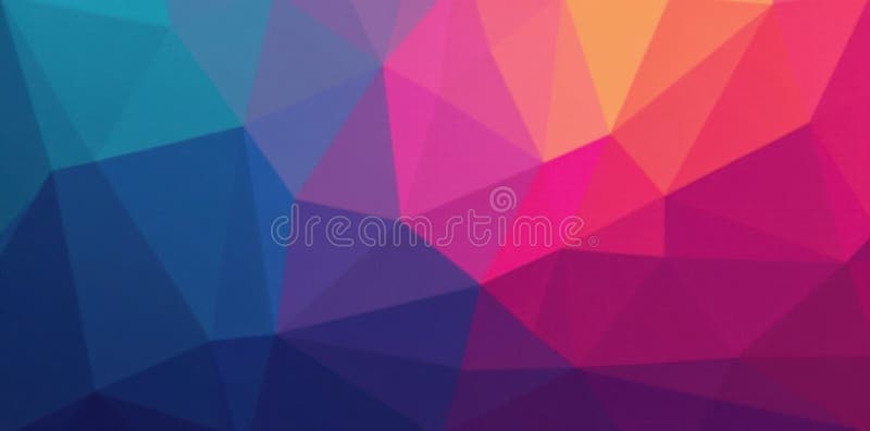 Repeating Triangles Create a Low Poly Effect on a Muted Backdrop ...