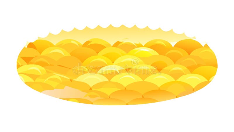 Yellow Scallop Texture Stock Illustrations – 2,052 Yellow Scallop ...