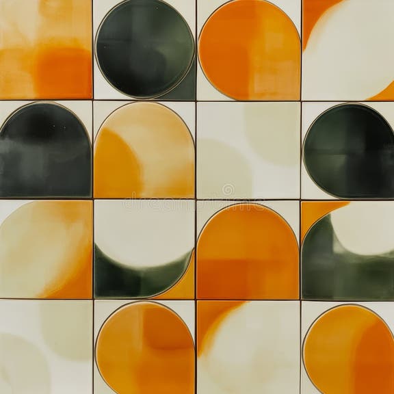 Repetition in Architecture is Evident in the Retro Color Patterns Used ...