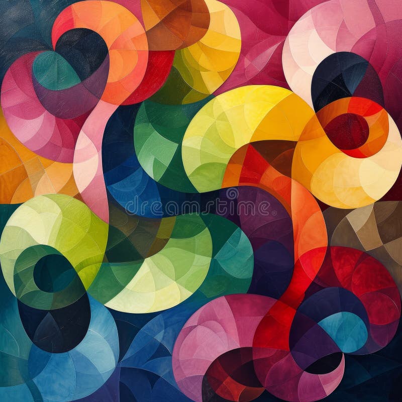 Repetition and Variation of Geometric Forms Create a Rhythmic and ...